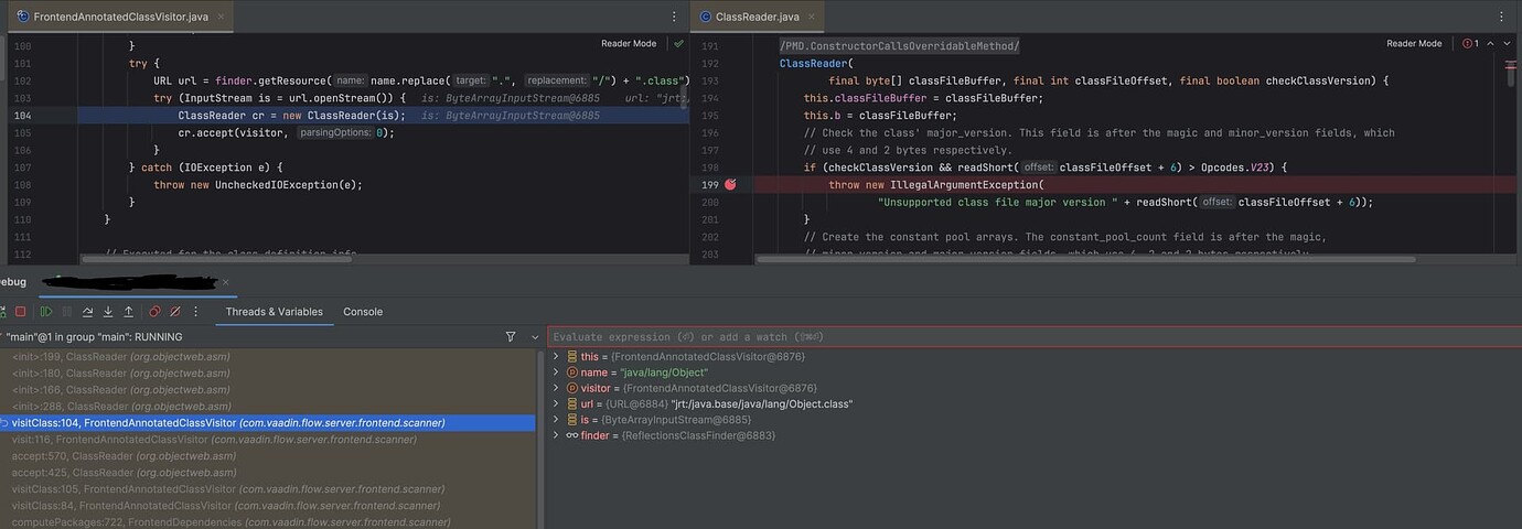 Vaadin 24.9 / Java 25 - vaadin-maven-plugin - Fails with "class file version 69" - Vaadin Forum