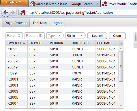Weird issue with table rendering - Vaadin Forum