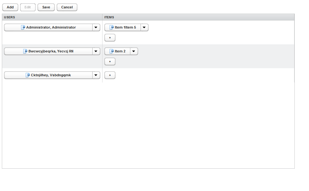 css of splitbutton inside table not refreshing, table.setEnable(true ...
