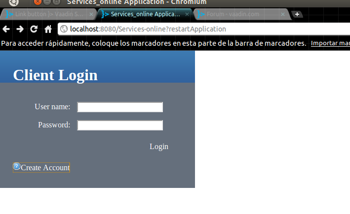 Button Login is not shown. - Vaadin Forum